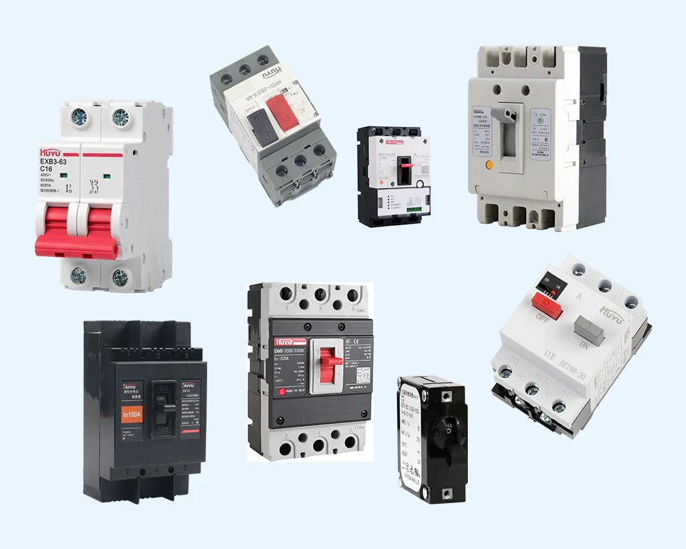 Guia de símbolos de disjuntores: MCB, MCCB, ACB explicados